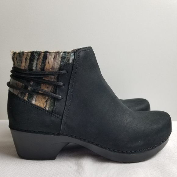 Dansko | Shoes | Dansko Walking Co Black Leather Ankle Boot | Poshmark